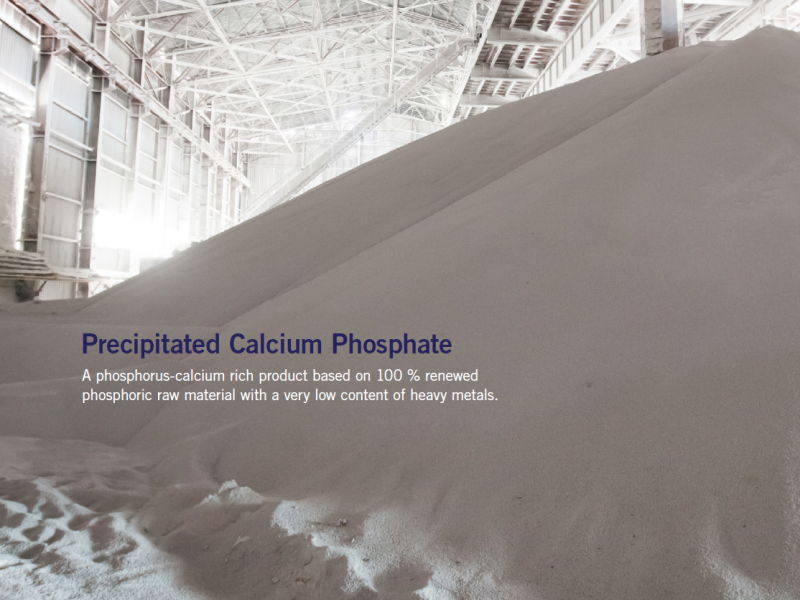 Calcium phosphate from sewage sludge ash by "Ash2Phos" process (ID: 448 ...